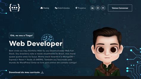 GitHub Tiagordebarros Code Review Portfolio Web Code Review Portfolio Web