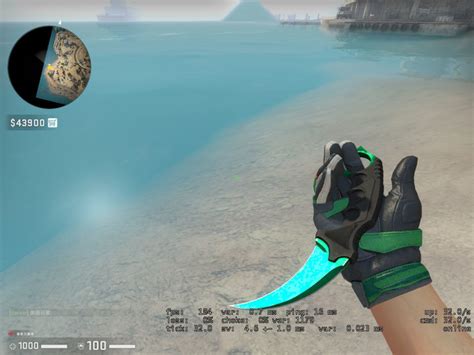 Csgo绿宝石爪子刀 千图网