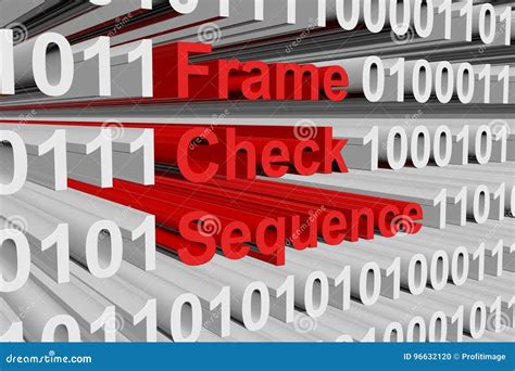 Frame Check Sequence Stock Illustration Illustration Of Render