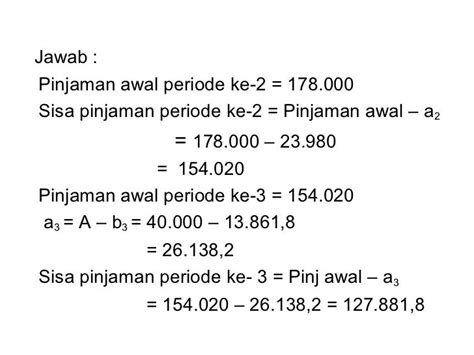 Contoh Soal Dan Jawaban Tentang Anuitas