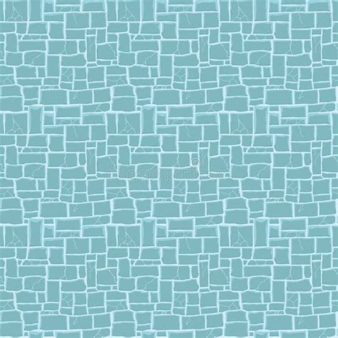 Cartoon Game Texture Ice Surface Seamless Pattern Game Asset Walls