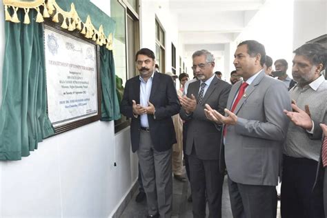 Minister Hed Raja Yasir Inaugurates Departments Labs At Uet Ksk Campus