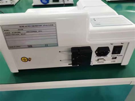 Semi Auto Chemistry Analyzer Drawell Silver Drawell