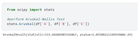 Anova And Kruskal Wallis Tests Explained Towards Data Science