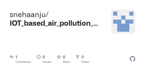 Github Snehaanju Iot Based Air Pollution Monitoring System