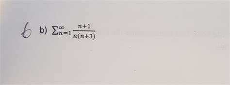 Solved Use The Integral Test Or A P Series To Determine Chegg Com