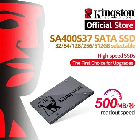 Kingston Ssd Sata A400 Sata3 내장 솔리드 스테이트 드라이브 하드 디스크 Ssd Diy 게임용 컴퓨터