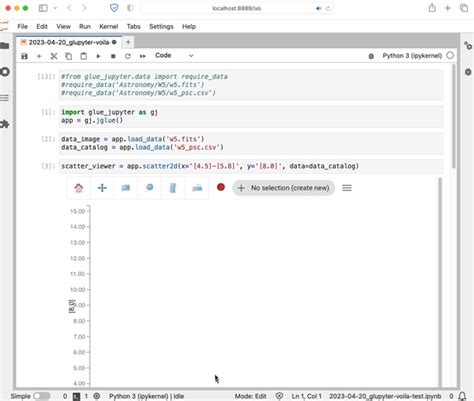 Scatter Empty At Initialization · Issue 353 · Glue Vizglue Jupyter