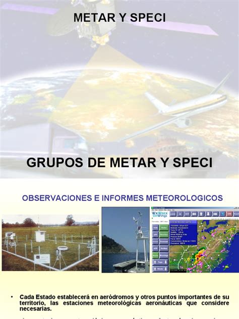 Metar Y Speci Pdf Nube Meteorología