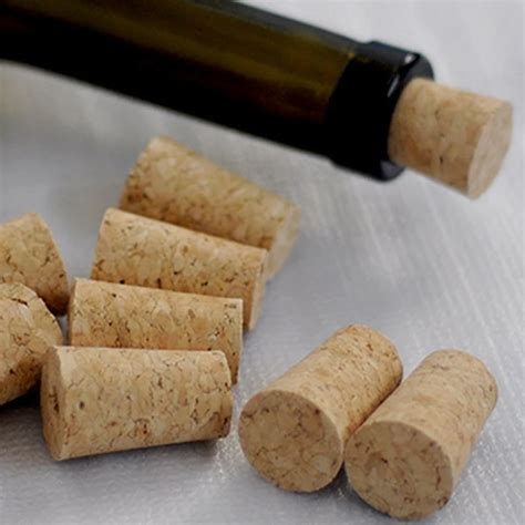 Buy Rosenice 10pcs Natural Wooden Wine Corks Premium Straight Cork Stopper