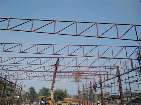 Mild Steel Roofing Structure At ₹ 150sq Ft Mild Steel Roofing Structure In New Delhi Id