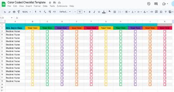 Excel Checklist Templates