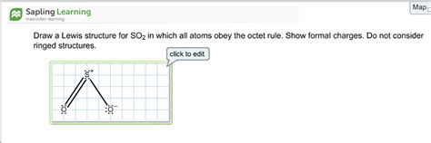 solved map a sapling learning macmillan learning draw a l