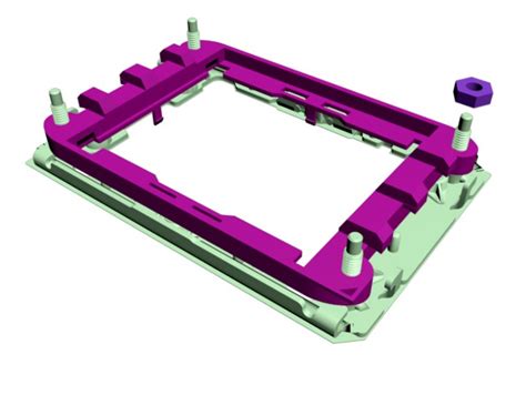Retention Frame For 4189 In K8 Style By Polandremariadirak 3d Model