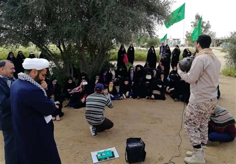 دانشجویان دانشگاه افسری سپاه؛ خادمان شهدا و زائران راهیان نور عکس تسنیم