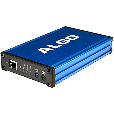 algo 8300 ip endpoint controller for algo sip devices
