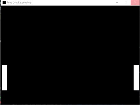 Pygame Isnt Responding Rpygame