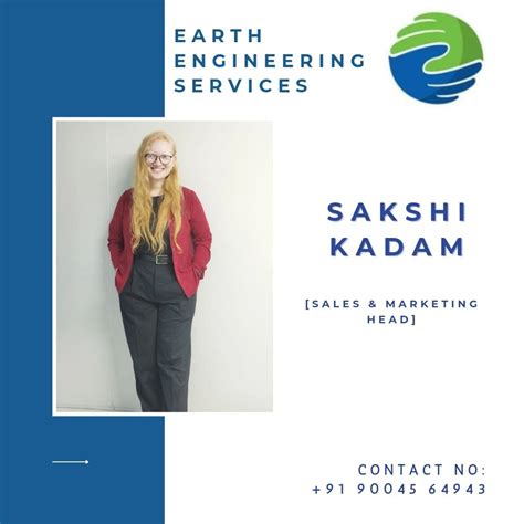 Sakshi Kadam On Linkedin Earth Engineering Services