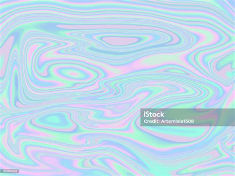 파스텔 네온 컬러에 홀로그램 추상적인 배경입니다 벡터 일러스트 포스터 안내 책자 초대장 커버 책 카탈로그에 대 한 0명에 대한 스톡 벡터 아트 및 기타 이미지 Istock