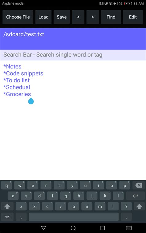 Simple Code And Text Editor Android By Succeeding Lights