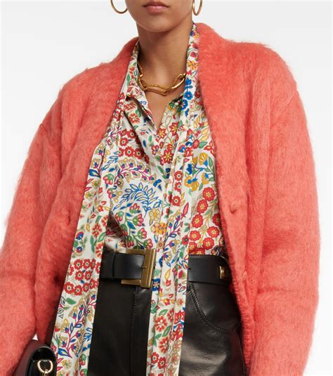 Etro Pegaso Mohair Blend Cardigan Etro