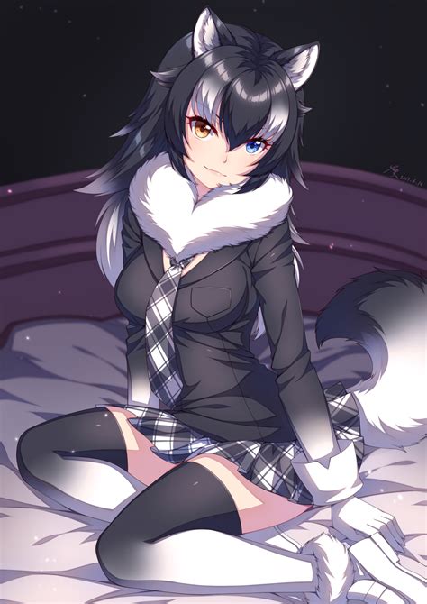 Grey Wolf Kemono Friends Drawn By Zerg309 Danbooru