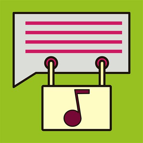 플랫 음성 메일 아이콘 스피커 기호 오디오 메시지 벡터 Eps Ai Uidownload