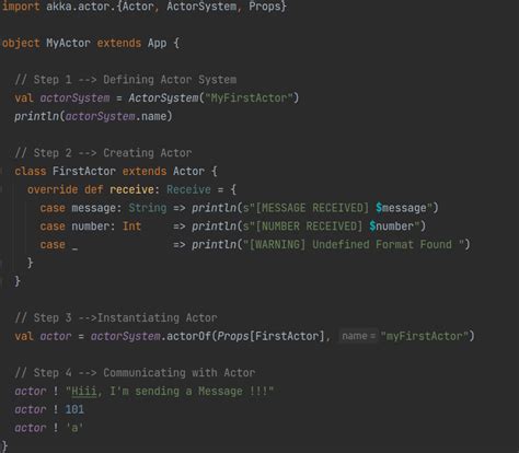 Akka Toolkit Creating Your First Akka Actor Scala Knoldus Blogs
