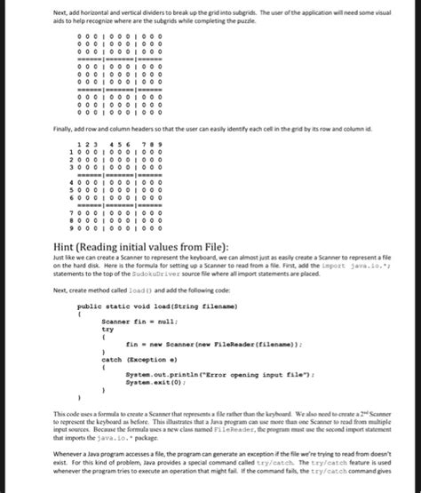 Solved I Need Help Creating This Sudoku Project For Computer
