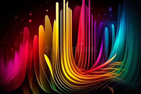 Abstract Multicolor Spectrum Background Technology Background
