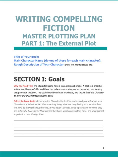 Wcf Master Plotting Plan Part 1 Pdf Motivation Motivational