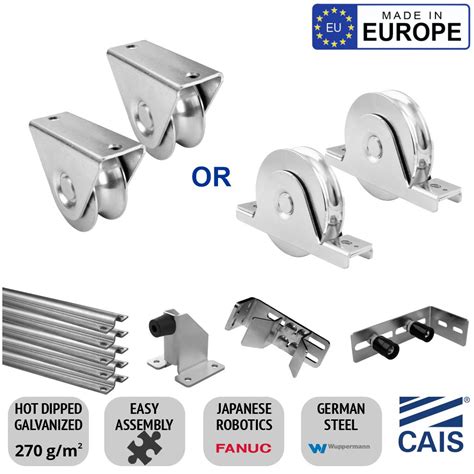4 5m Sliding Gate Hardware Premium Kit With Key Components Made In