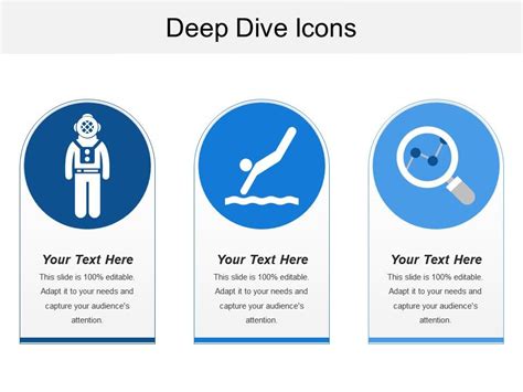 deep dive icons powerpoint presentation slides ppt slides graphics sample ppt files