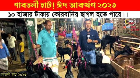১০ থেকে ১১ হাজার টাকায় কোরবানির খাসি ছাগল গাবতলীর পশুরহাট 2023 Youtube