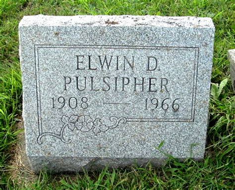 Elwin David Pulsipher 1908 1966 Find A Grave Memorial