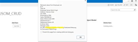 Add Update Read And Delete Sharepoint List Item Using Javascript Object Model Jsom
