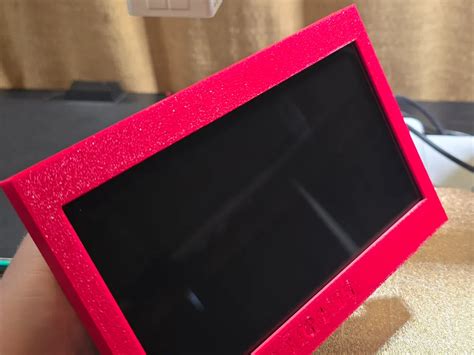 7 Inch Screen Mount Generic Hamtysan Raspberry Pi By Highlifejamtoe Makerworld