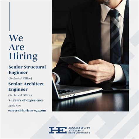 join our team at horizon egypt developments we re hiring experienced professionals for the