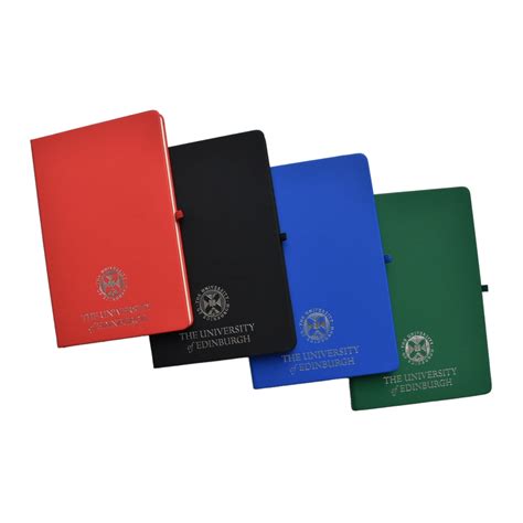 A5 Foil Crest Notebook The University Of Edinburgh The University Of Edinburgh T Shop