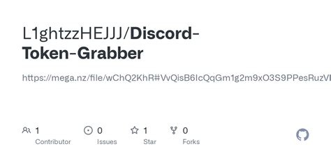 GitHub L GhtzzHEJJJ Discord Token Grabber Https Mega Nz File WChQ KhR