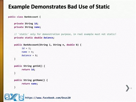 Object Oriented Concept Static Vs Non Static Ppt