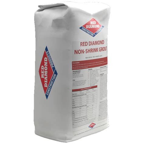 383050 Construction Grout High Performance Non Shrink Cement Grout From Red Darragh