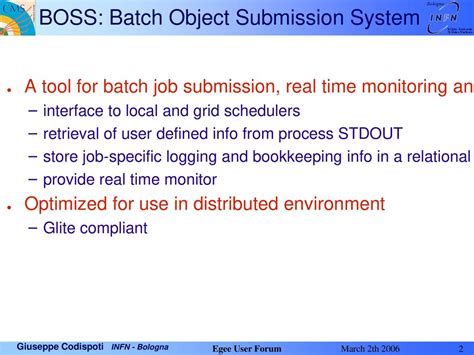 BOSS The CMS Interface For Job Summission Monitoring And Bookkeeping
