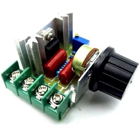 Jual Dimer Ac 2000w Pengatur Kecepatan Kipas Angin Ac Dimmer 220v Scr Voltage Regulator Ac