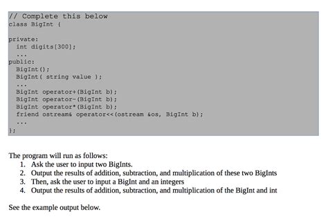 solved problem big integer arithmetic this problem asks