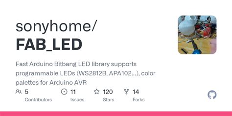 Github Sonyhome Fab Led Fast Arduino Bitbang Led Library Supports