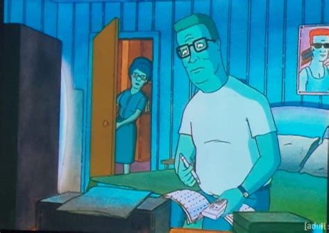 What Is Hank Writing Down While Watching Porn Rkingofthehill