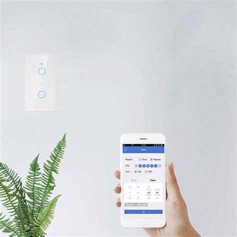 Interruptor Inteligente Touch Screen Com Wi Fi 2 Botões Zig Iluminação