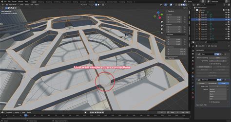 Need Skin Modifier But With Simple Square Connection Nodes Modeling Blender Artists Community