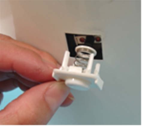 Reset Button White Frame Uk